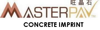 Masterpav concrete imprint